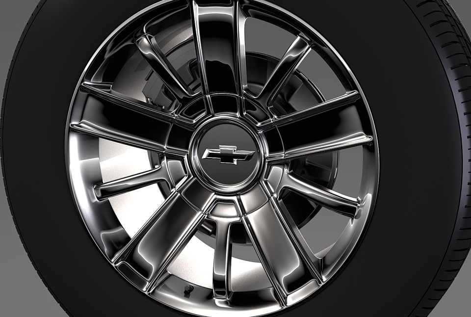 Chevrolet Silverado High Country wheel 2017