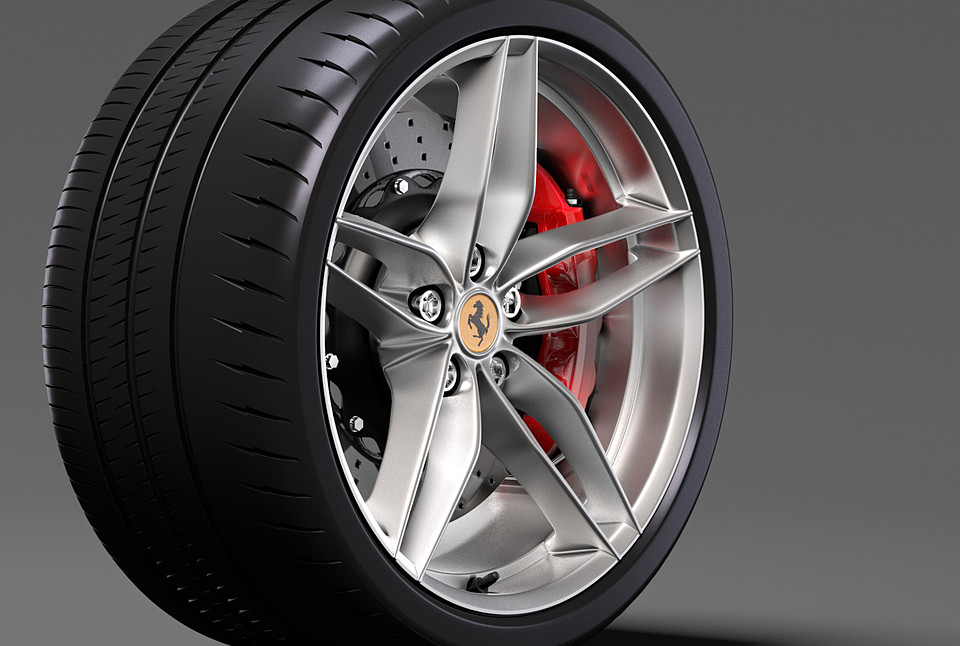 Ferrari 488 GTB_wheel