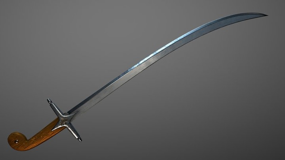 Medieval scimitar