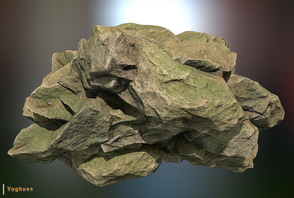 Yughues PhotoRock 03 - Cluster