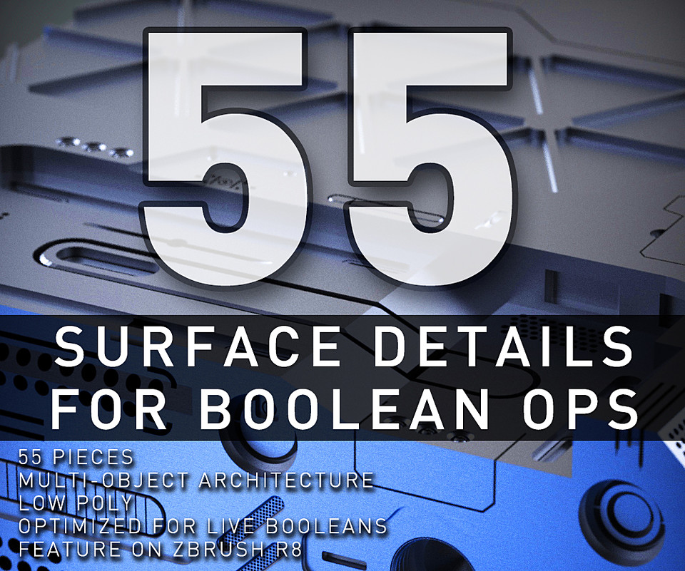 Surface Details For Boolean Operations