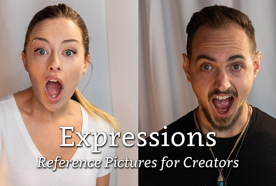 Expressions - Reference Pictures for Creators