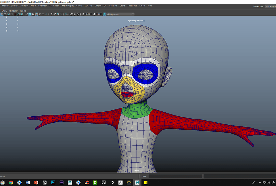 Toon Base Mesh