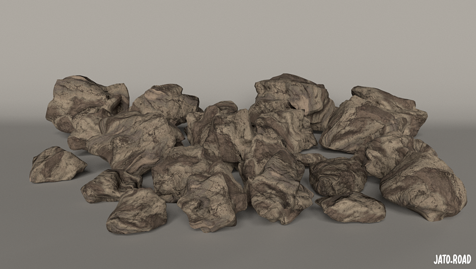 Rocks pack Asset