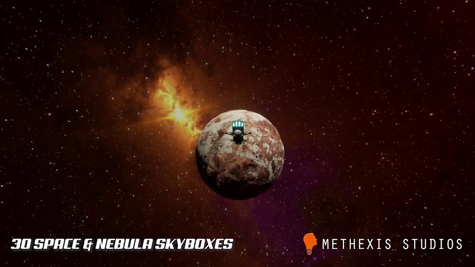 Space & Nebula Skyboxes v 1.0 for Unity 3D