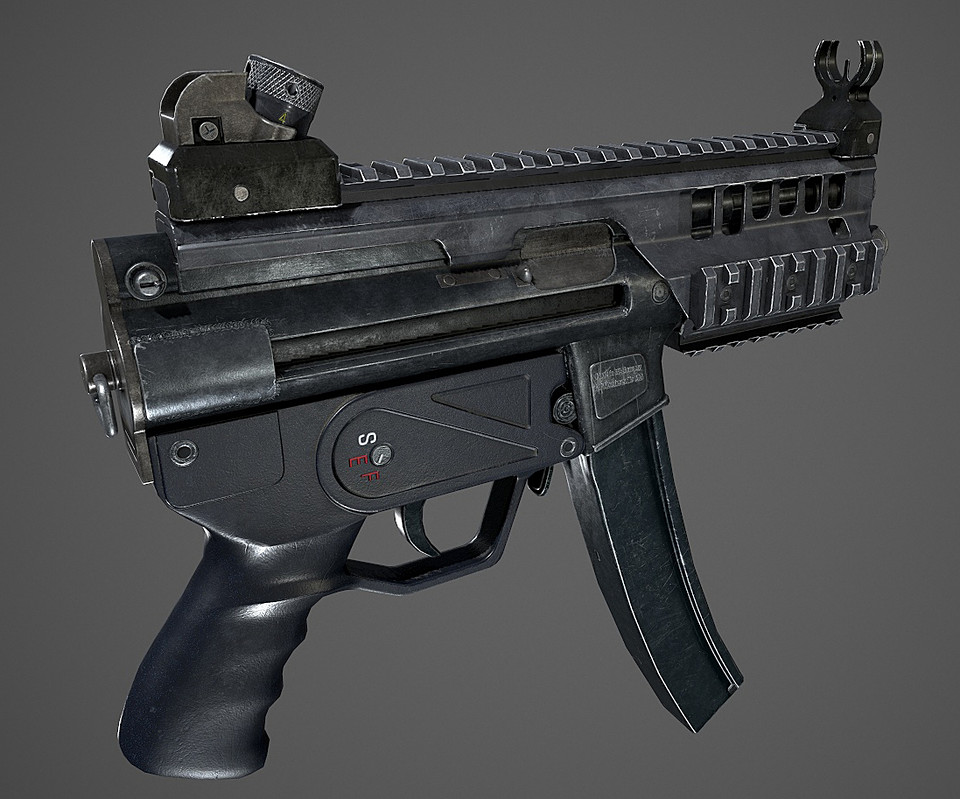 MP5k Tactical Submachinegun