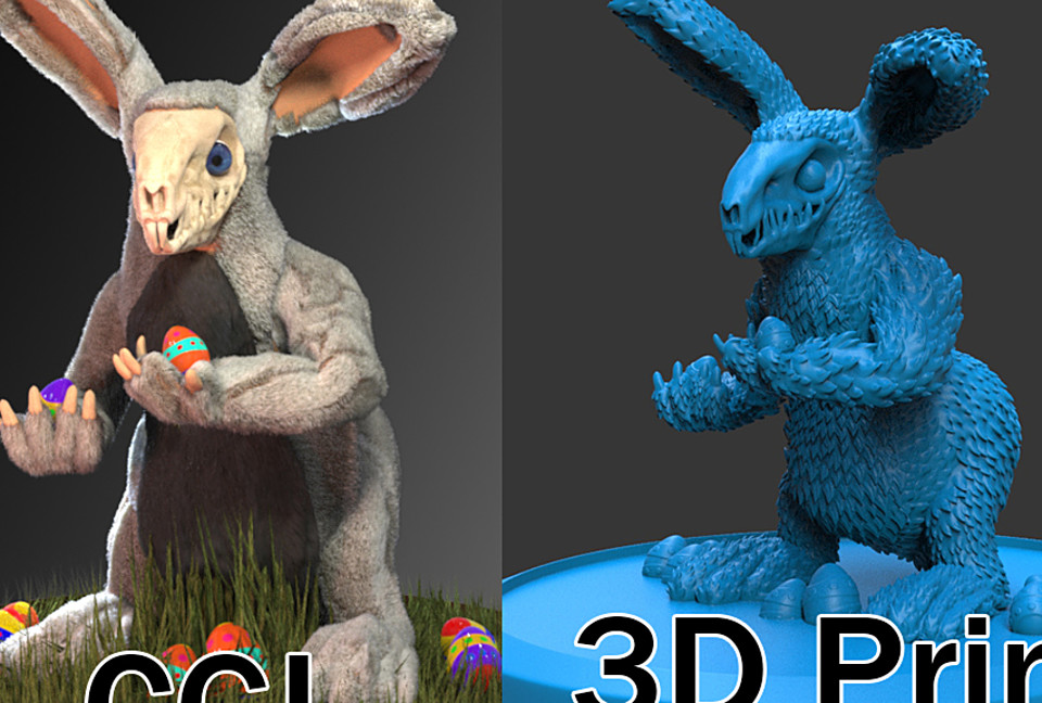 Wendigo Eastern Rabbit Monster