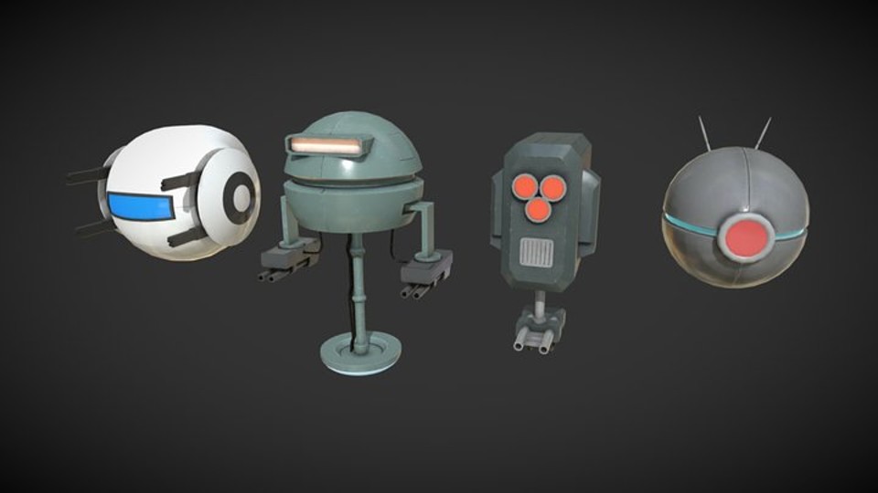 Drones - UE4, Unity, Blender