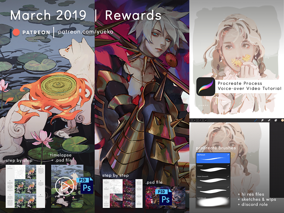 March 2019 Patreon Rewards
