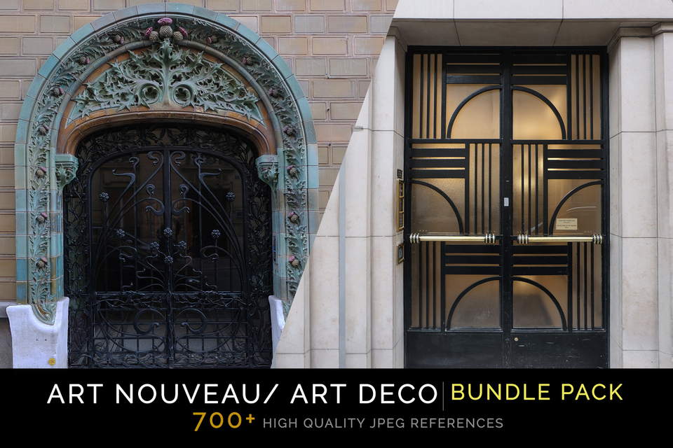 Art Deco / Art Nouveau - Bundle pack