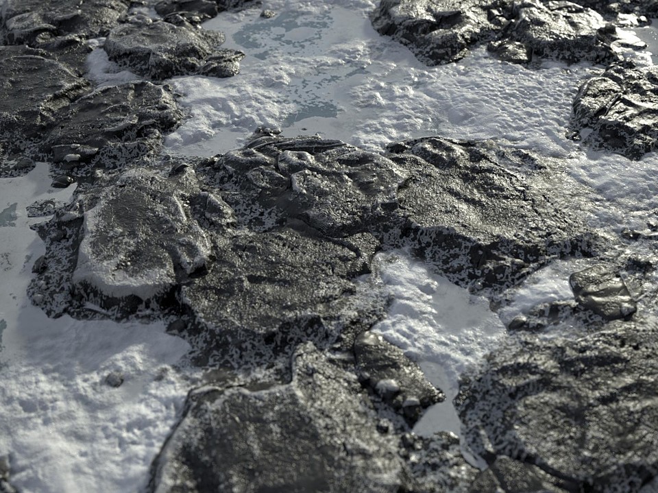 Frozen Rocks Substance PBR