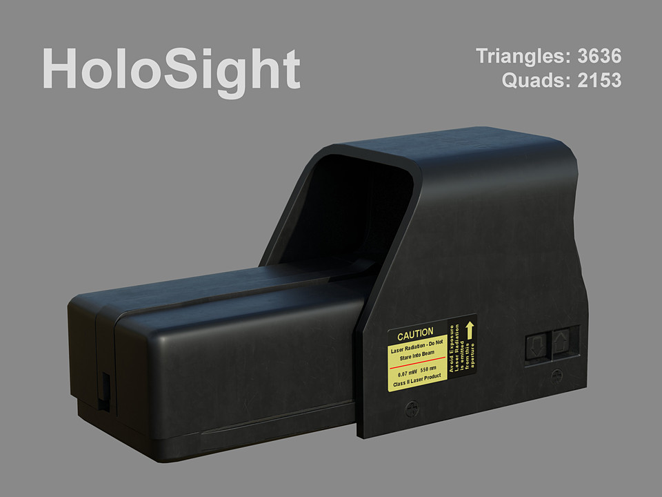 Weapon - Scope - 03 - Holoscope - HoloSight