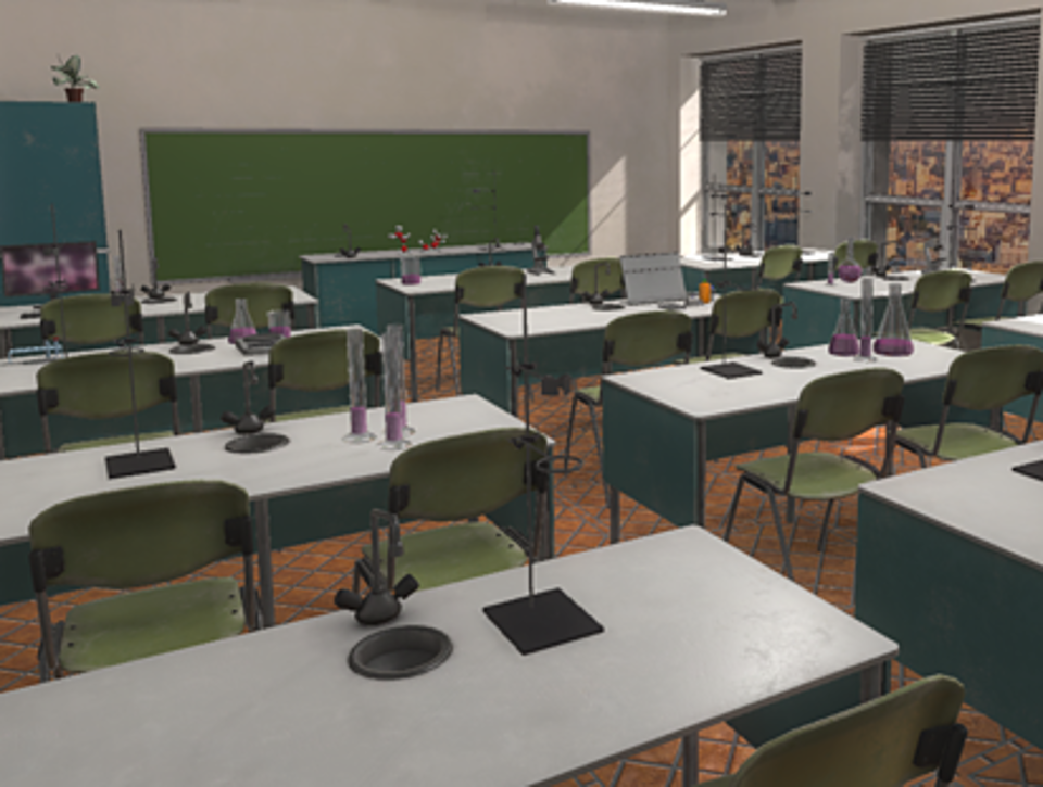 Chemistry Class - School