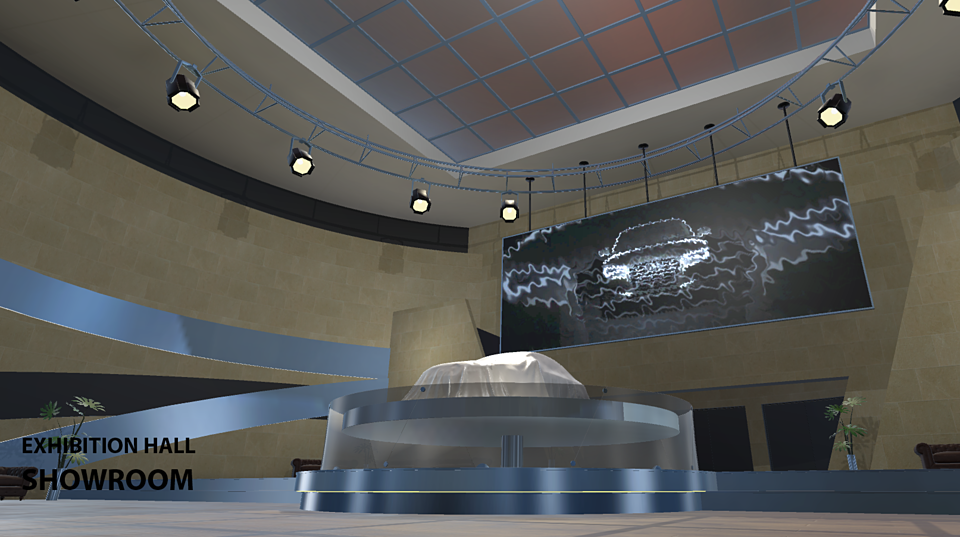 Exhibition hall - showroom