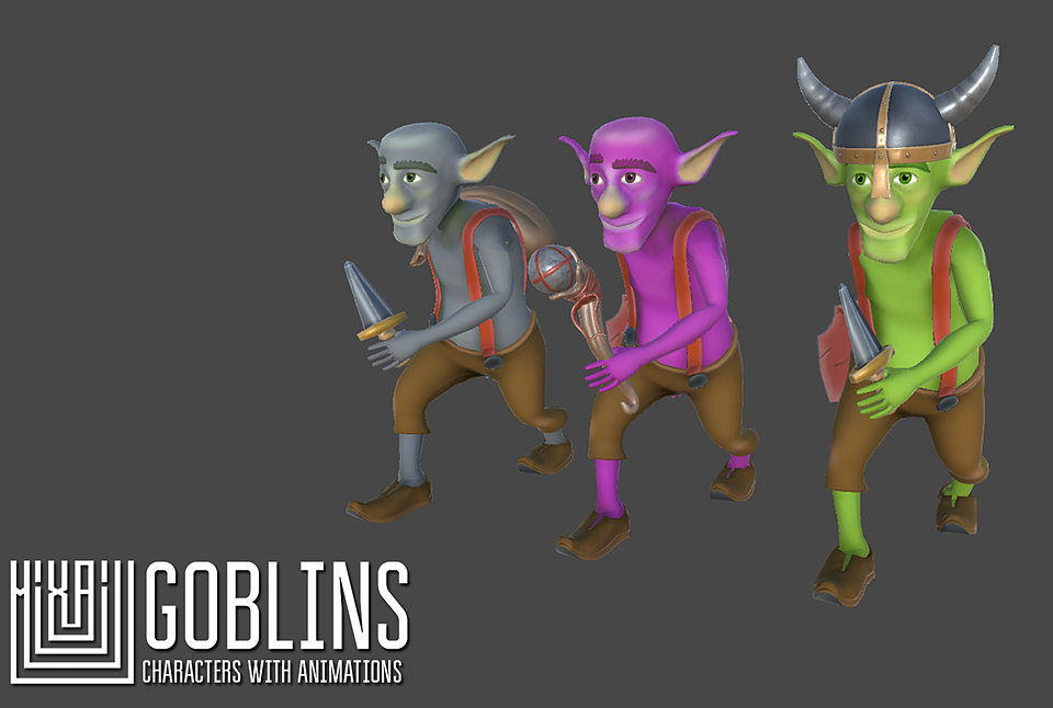 Goblins -characters with animations