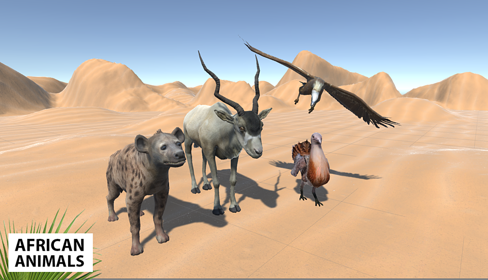 African animals - pack