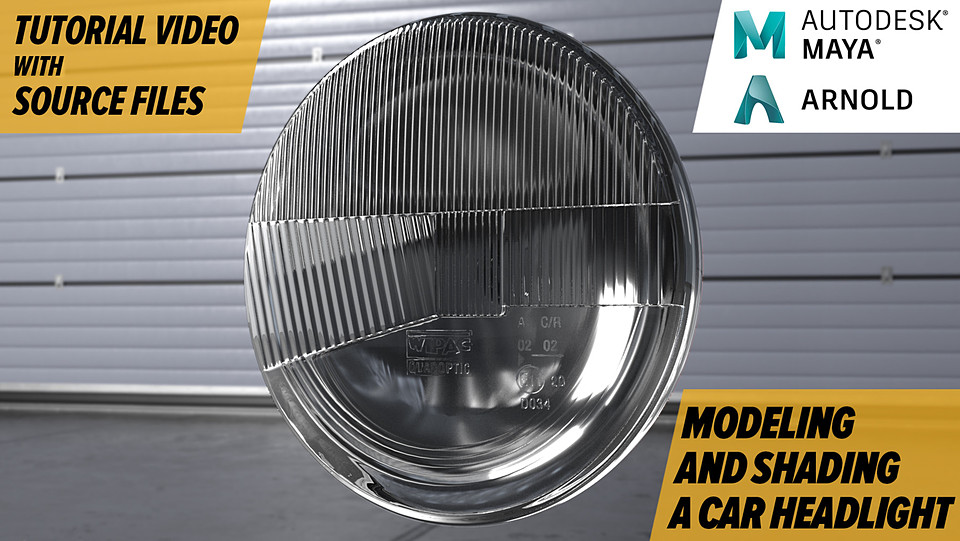 TUTORIAL Modeling and Shading A Car Headlight