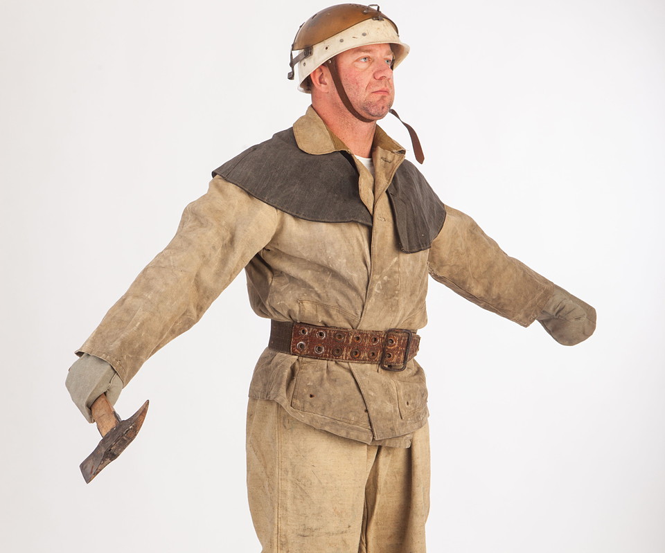 Fireman Vintage Uniform - Photo Pack