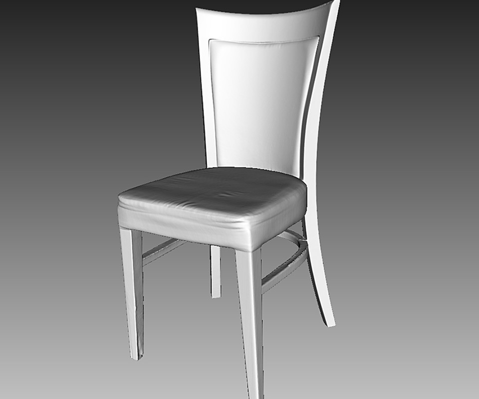 Wooden Chair - 3D Scan