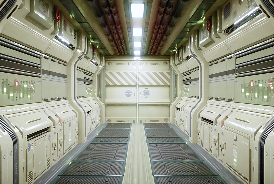 Sci Fi Corridor Modular