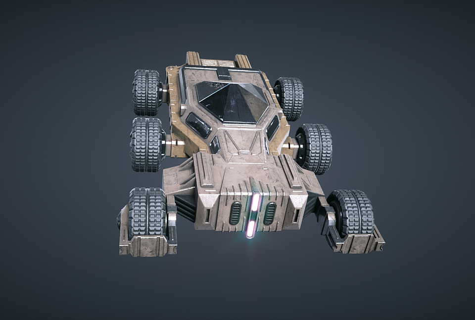 Mars KitBash - Vehicle