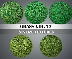 10 Tileable 2K Grass Texture