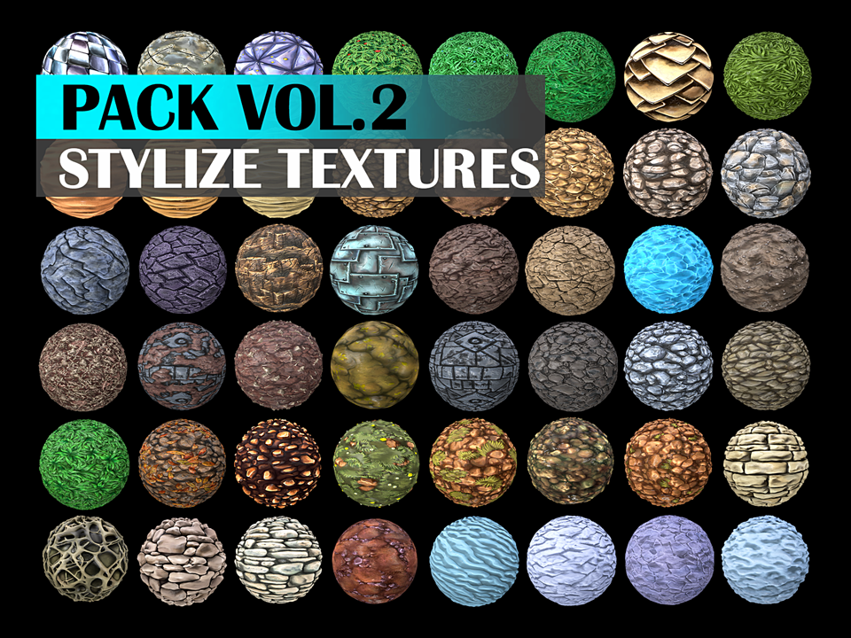 Stylized Texture Pack - VOL 2