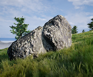 UE4 Photogrammetry 3D Scan Stone Pack VOL 1