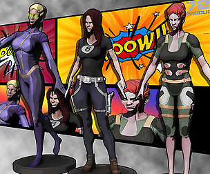 Matcaps Megapack 100 Comic Styles For ZBrush