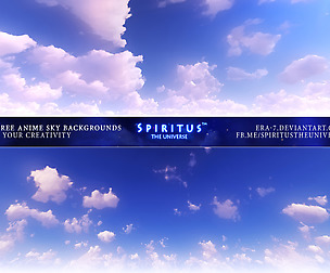 ANIME SKY BACKGROUND HDRI texture