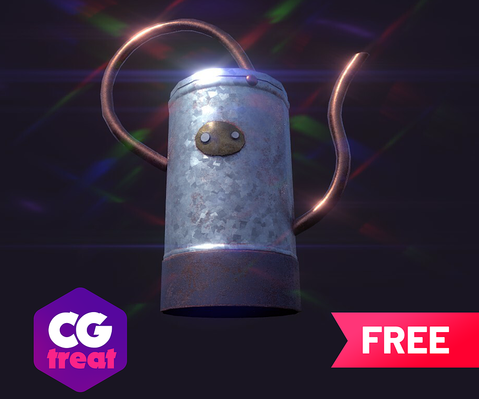 Watering Can - Game Asset