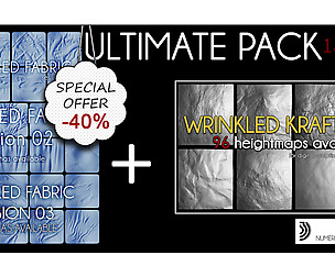 SIX FREE CLOTH AND FABRIC ALPHA MAPS