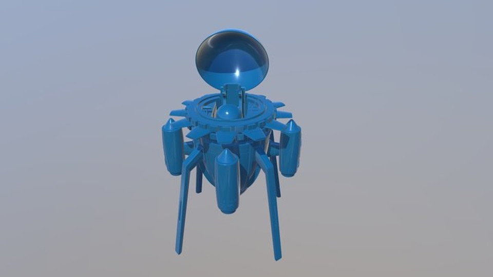 Dragon ball time machine 3D print model