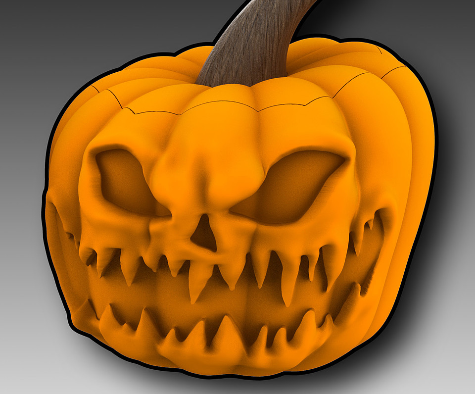 Pumpkin 3D Print