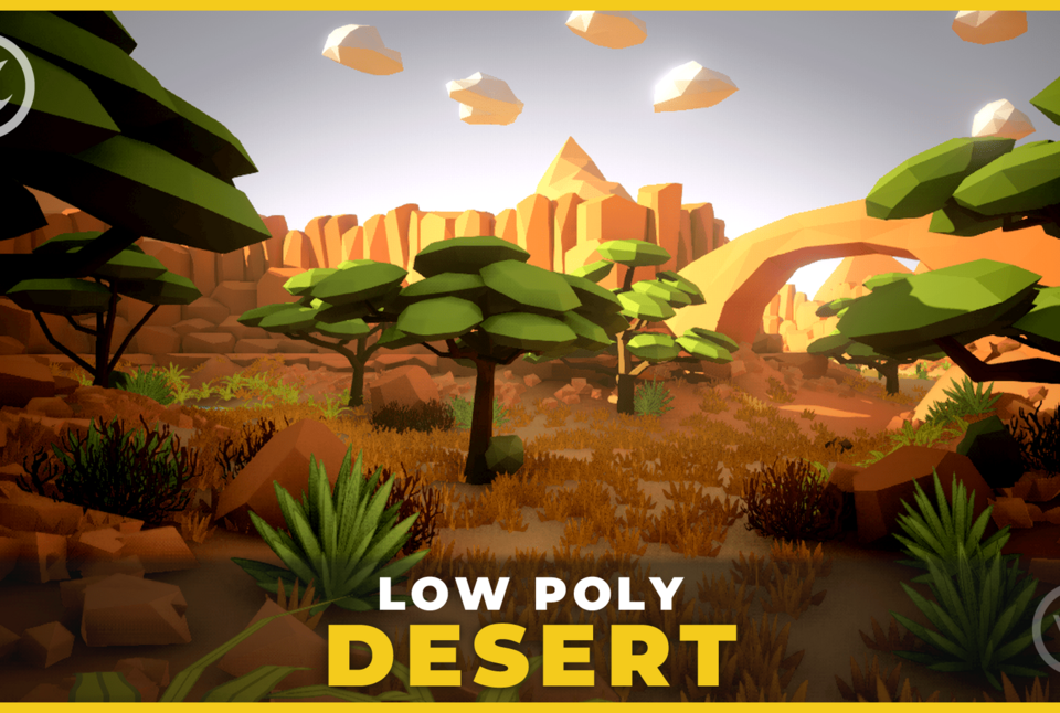 Low Poly: Desert