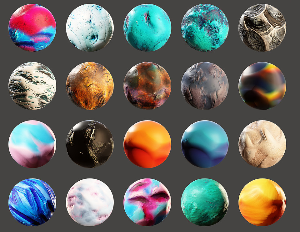 20 Tileable Abstract Textures