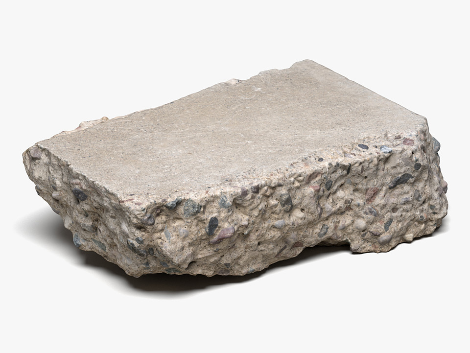 Concrete Chunk 03 - 16K Scan