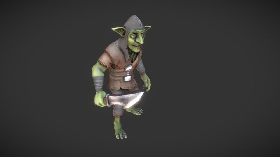 Goblin Game Character