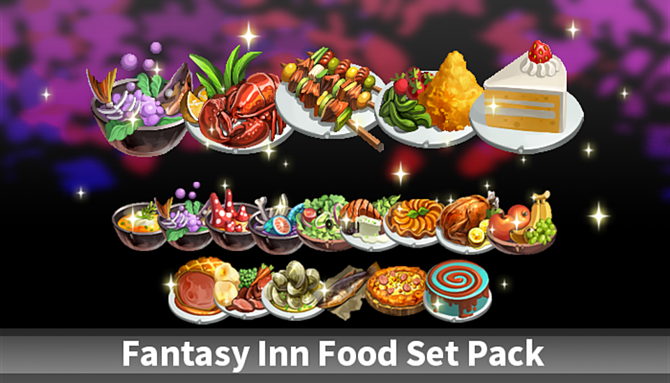 Fantasy Inn Food Set Pack
