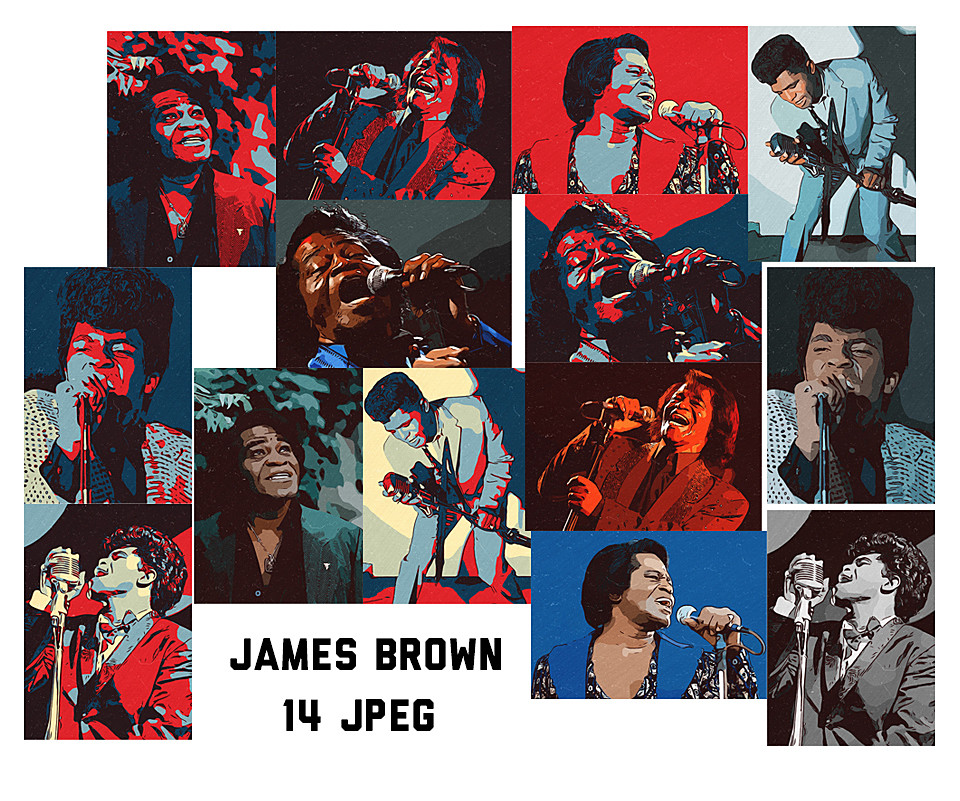 James Brown Artwork