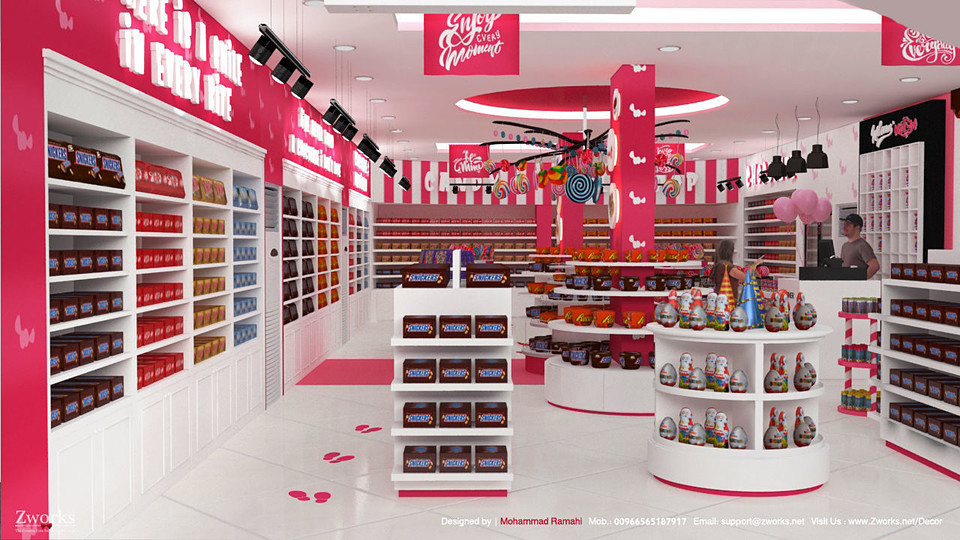Candy Store 3D model