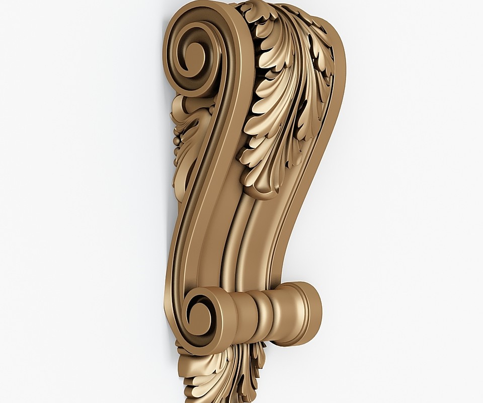 Decorative Corbel for cnc