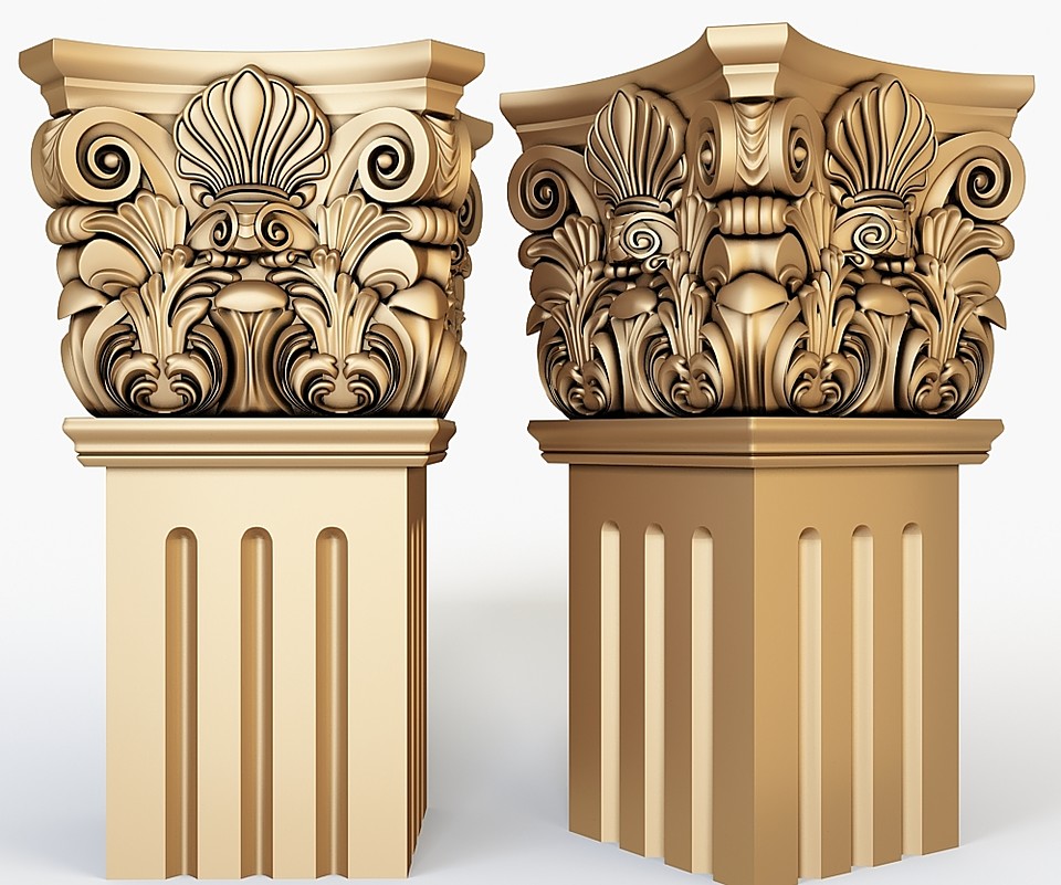Classical Column for cnc