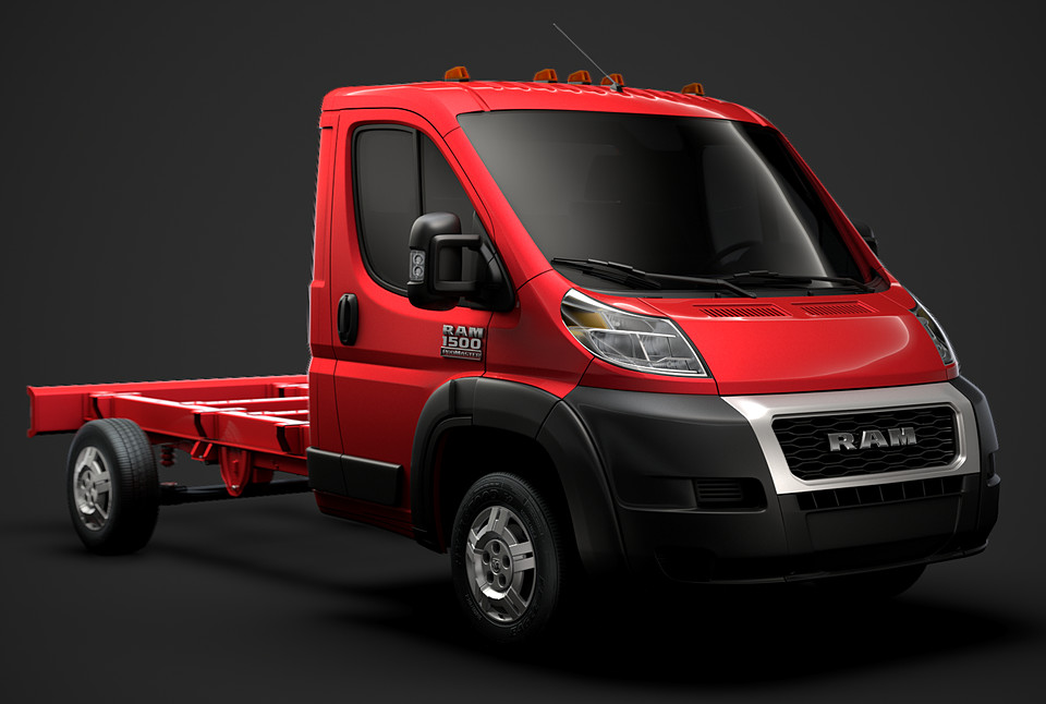 Ram Promaster Chasis Truck Single Cab 3450 WB 2020