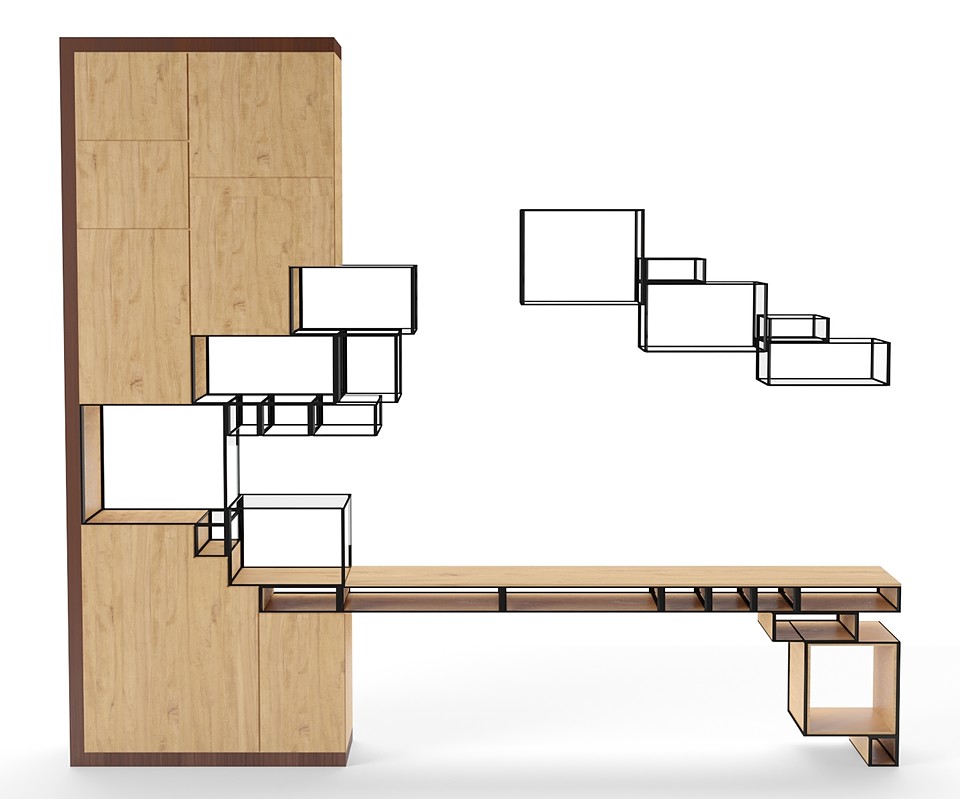 Modeling & Rendering commode