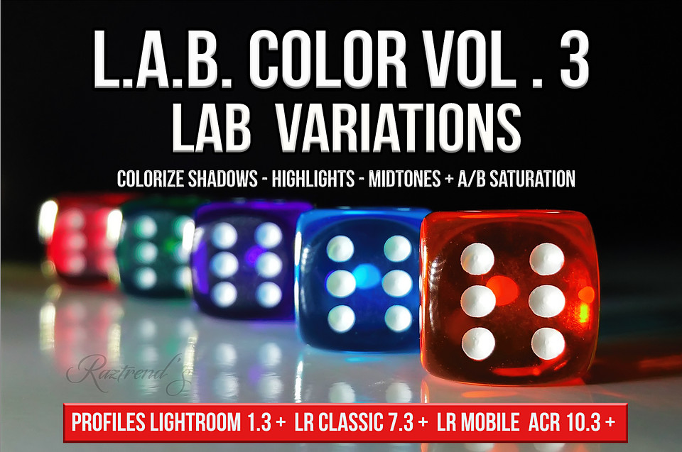 LAB Color Vol. 3 - Lab Variations profiles LR ACR