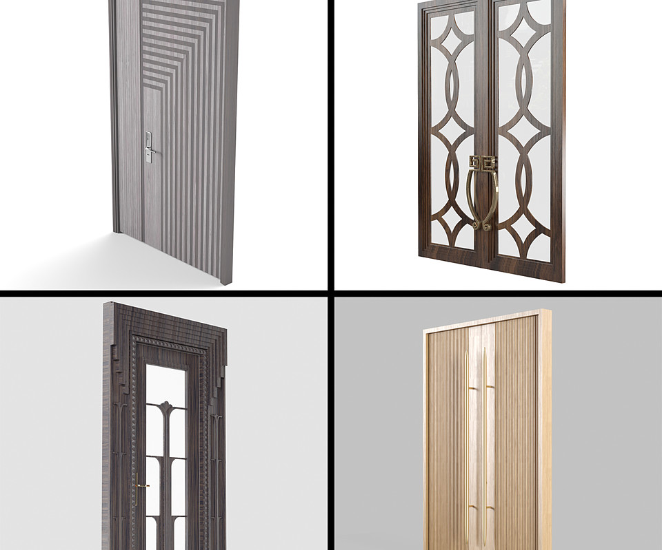 Modeling & Rendering Door