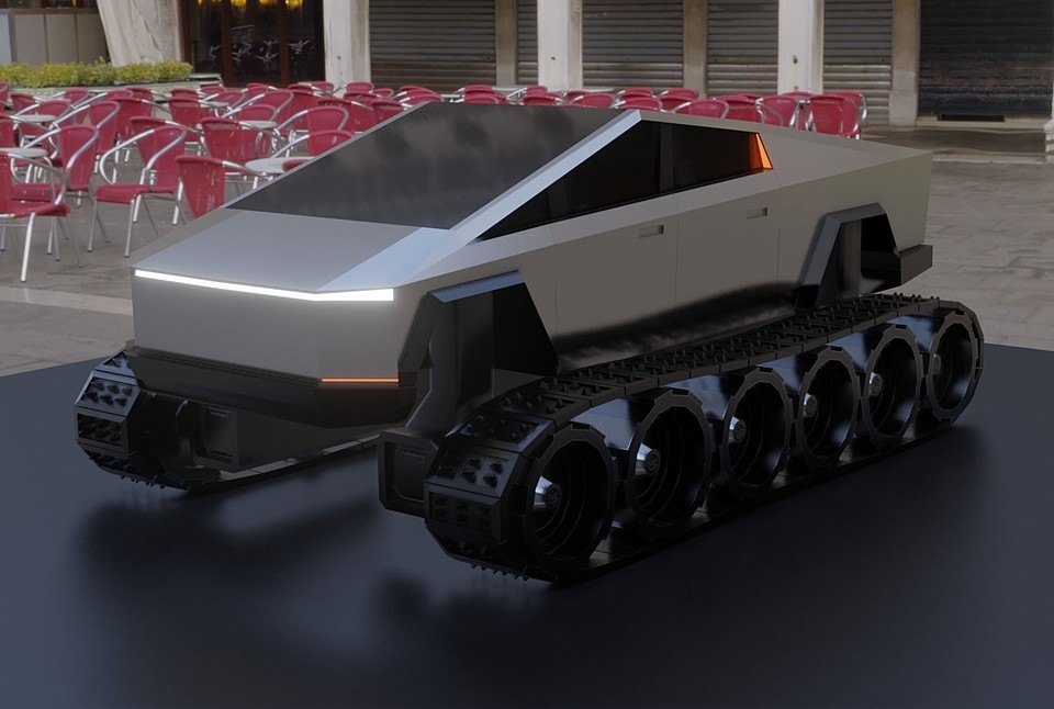 Tesla Cybertruck (Cybertank)