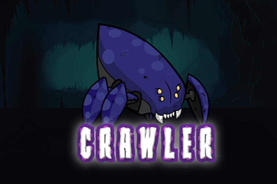 Alien Mutant Mine Crawlers - 2D Character Sprites