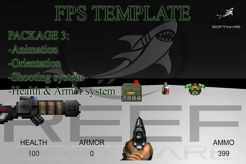 Classic FPS Template Package 3: Bundle